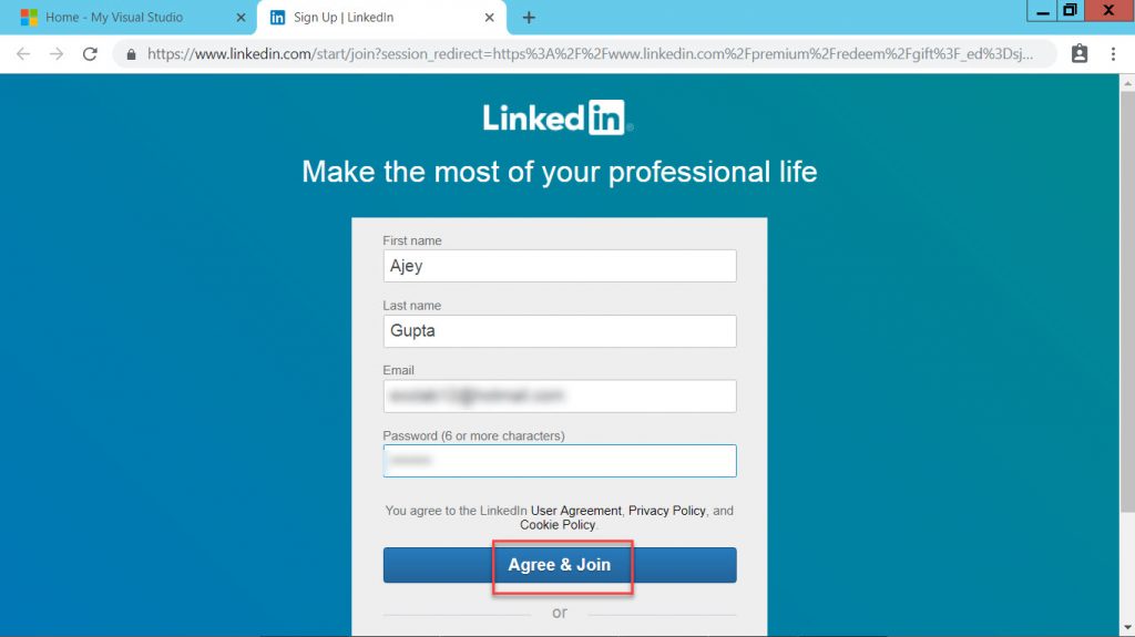 How to create LinkedIn Learning Premium Account genuinely?